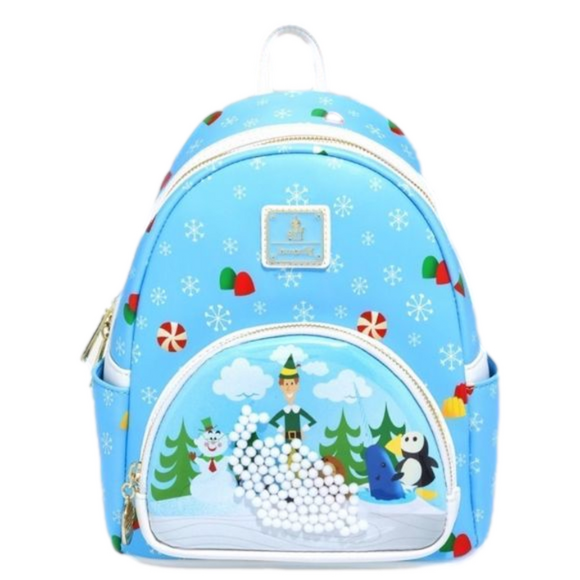 Loungefly | Bags | Loungefly Elf Buddys Snowball Fight Sweets Mini ...